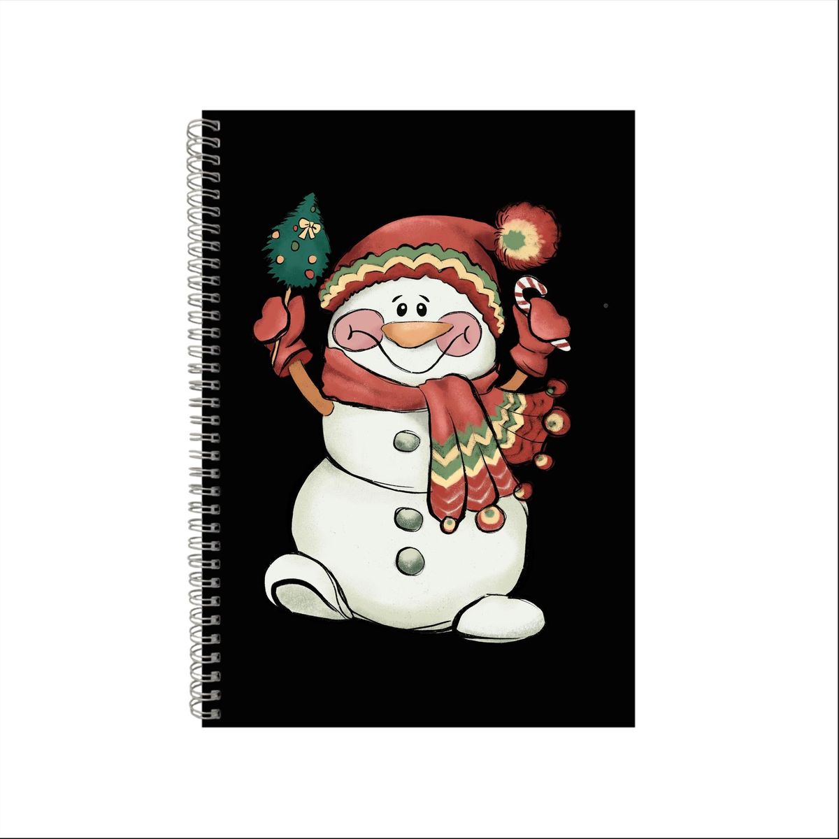 Christmas Snowman Notebook Gift Idea A4 Notepad Pad 62 | Shop Today ...
