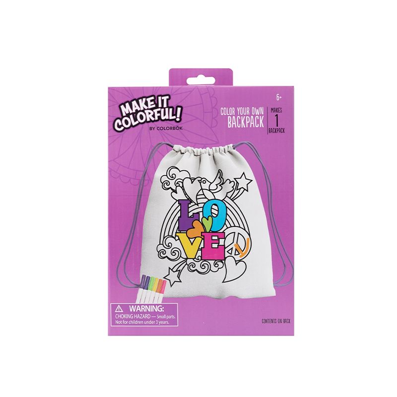Make It Colorful! Color Your Own Backpack-Groovy | Shop Today. Get it ...