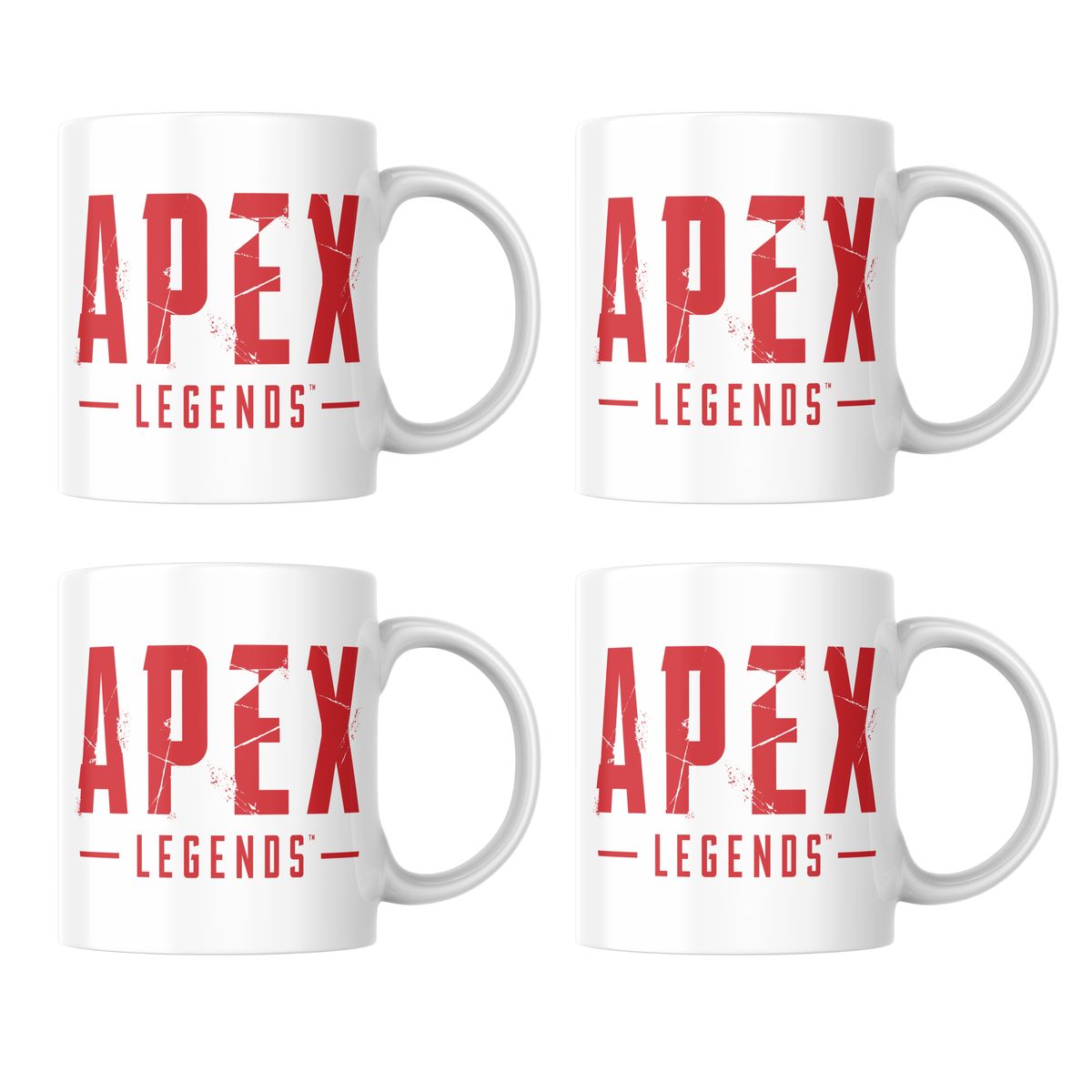 Apex Legends Red Mugs - Set of 4 | Shop Today. Get it Tomorrow ...
