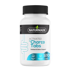 CharcoTabs Activated Charcoal | 120 Tablets | Pharma-Grade | Shop Today ...