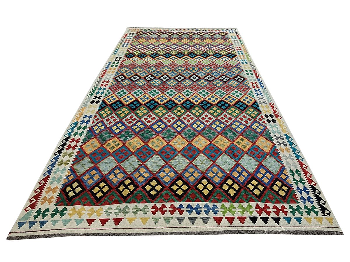 Quality Persian Rugs - Stunning Large Afghan Kilim 493x308 cm | Shop ...