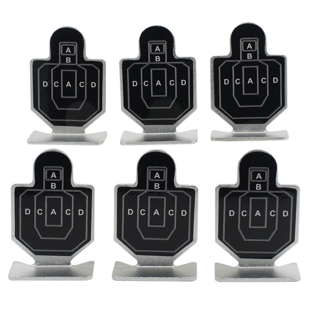 Camping Sport Steel Human Outline Target for Shooting Practice - 6 Set ...