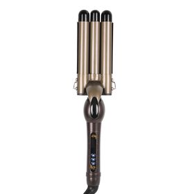ENZO Pro Hair Curling Iron LCD Display Waver Curler with Coconut Serum ...
