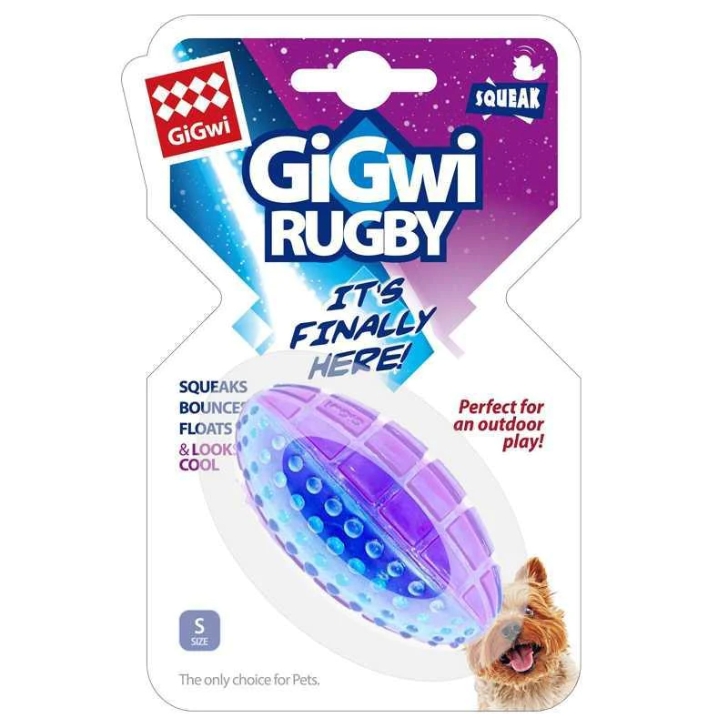 G-Ball Interactive Squeaky Durable Rugby Ball | Shop Today. Get it ...
