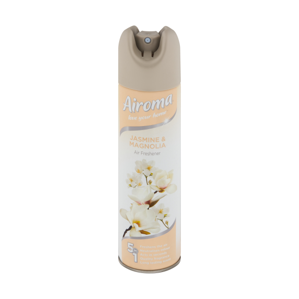 Airoma - Jasmine & Magnolia Aerosol Air Freshener 6x210ml Pack | Shop ...