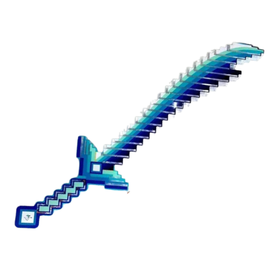 Fire Sword with Lights and Fighting sounds - Blue - Minecraft Inspired ...