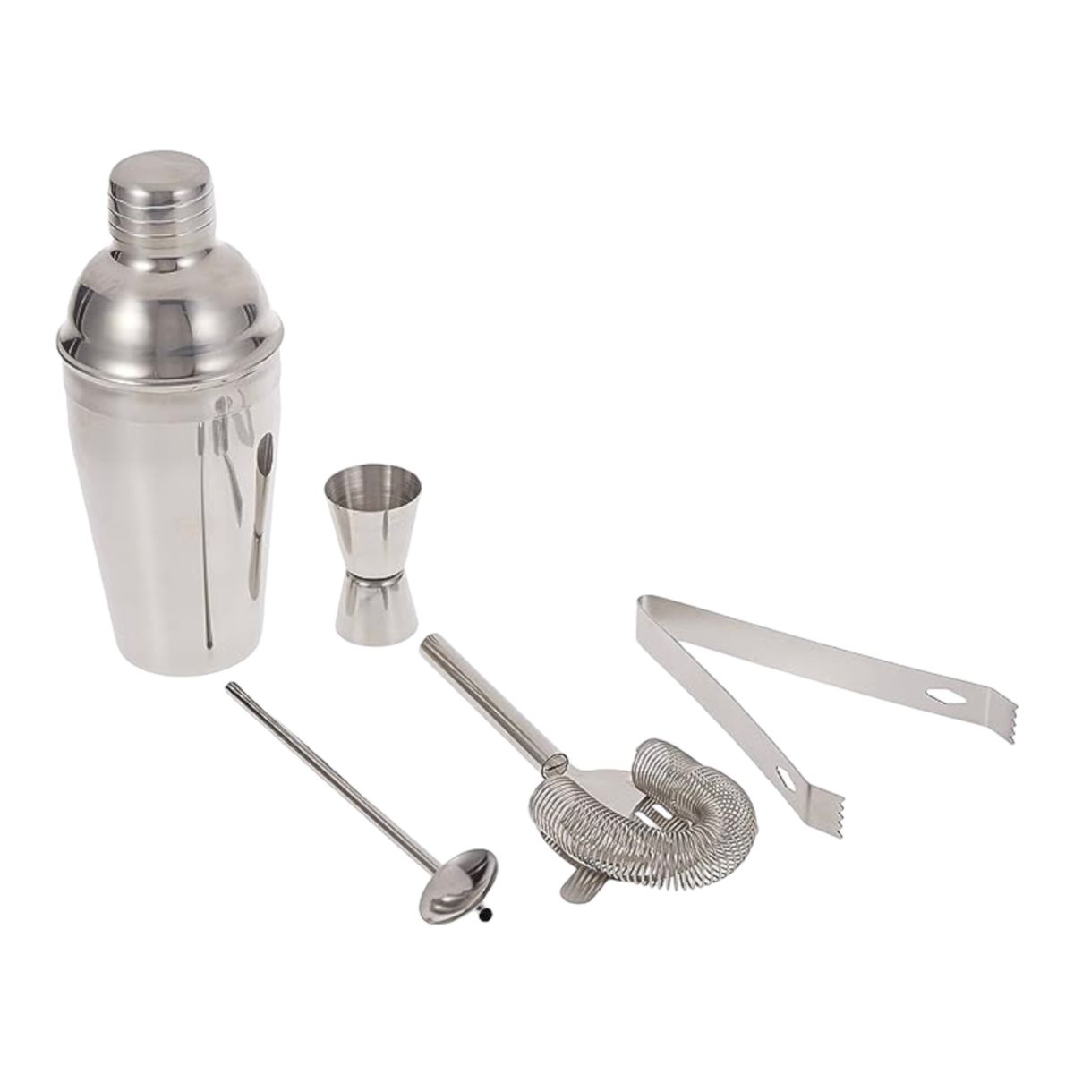 Cocktail Shaker 5 Piece Set Stainless Steel | Shop Today. Get it ...
