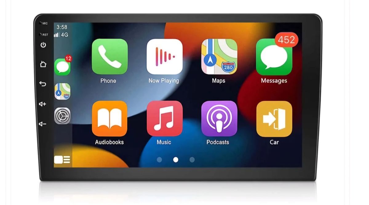 10inch Replacement Android Radio, Wireless CarPlay, Android Auto 4GB ...