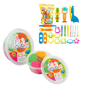 Set of 2 Play Dough Tubs with 22Pc Dough Tools & Accessories | Shop ...