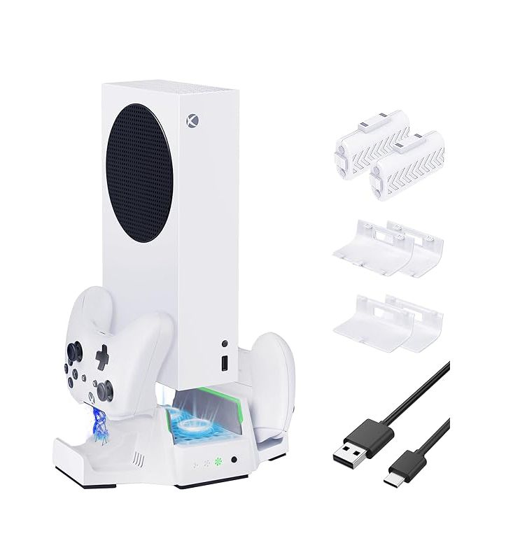 XBOX SERIES-S Multifunctional Cooling Stand With Controller Battery ...