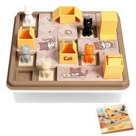 Cats & Boxes Logic Strategy Game - Hide and Seek Cats Puzzle Game ...
