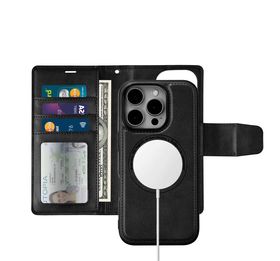 Hanman Flip Case Compatible with iPhone 15/ Pro/ Pro Max Miro MagSafe ...