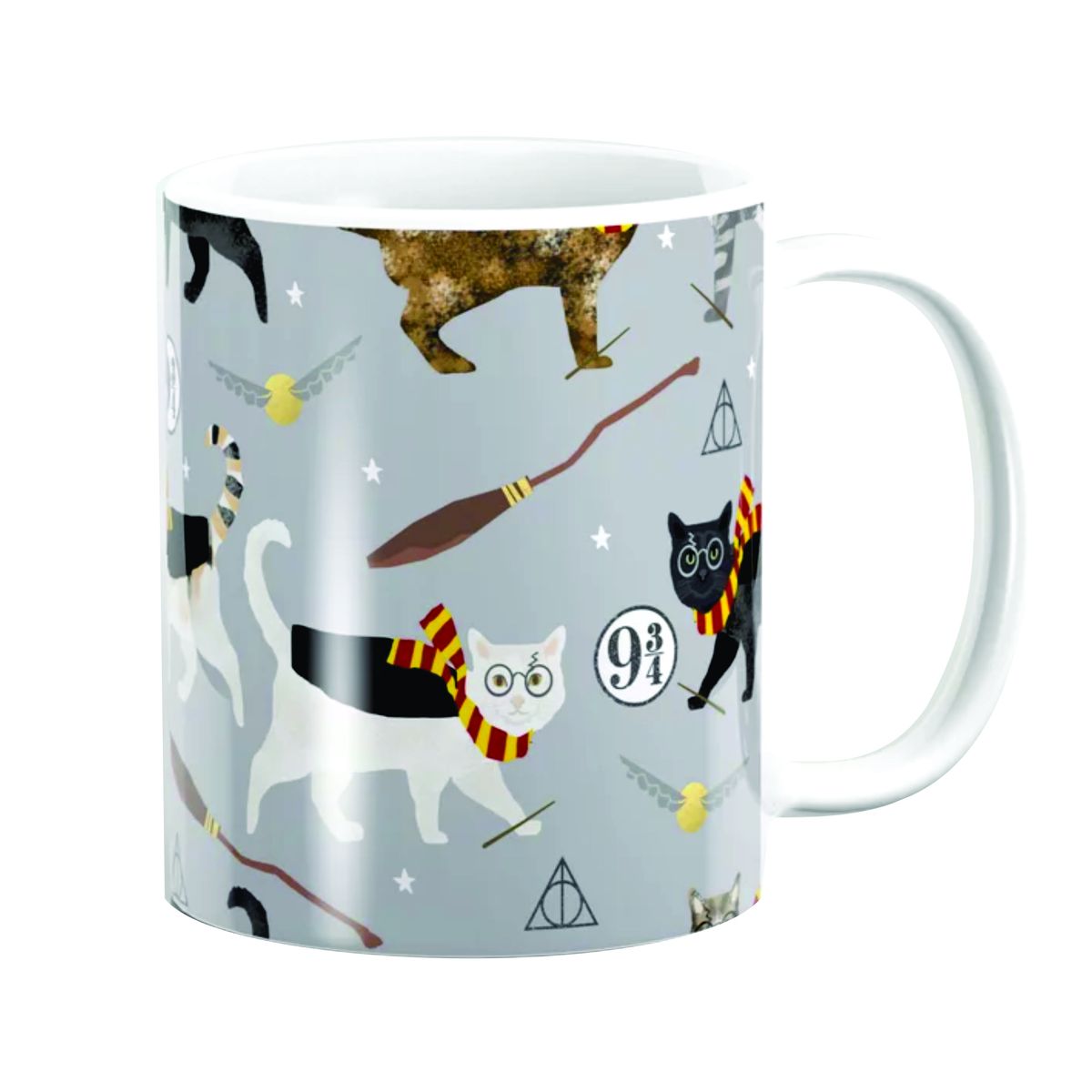 PepperSt mug - Cat wizard cats wizard school pattern | Shop Today. Get ...
