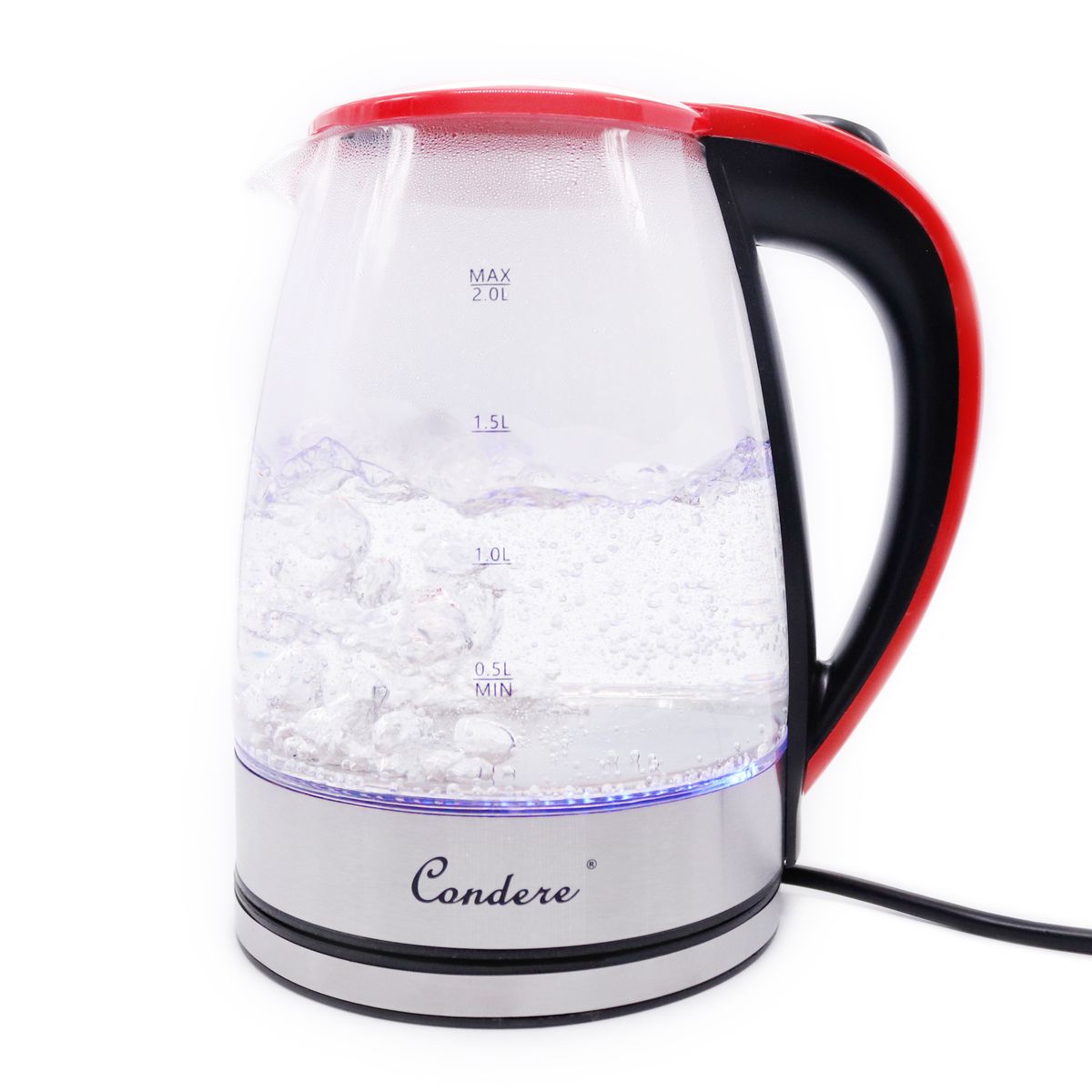Condere - 2.0L Electric Glass Kettle - LX-3002 | Shop Today. Get it ...