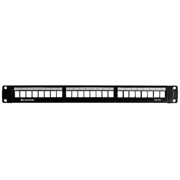 Linkbasic 24 Port Cat6a Rack Mount Patch Panel | Shop Today. Get it ...