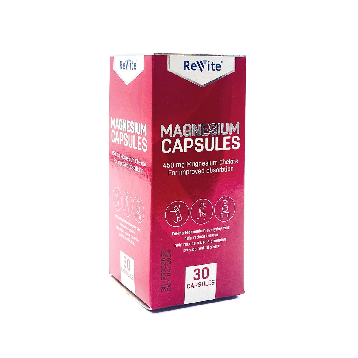 Revite Magnesium Capsules 30's | Shop Today. Get it Tomorrow ...