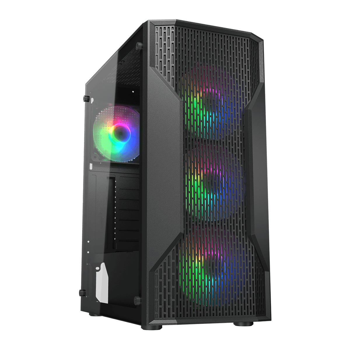 Cougar MX110 RGB Mid-Tower Gaming Case | Shop Today. Get it Tomorrow ...
