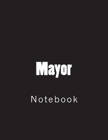 Mayor: Notebook Large Size 8.5 x 11 Ruled 150 Pages | Buy Online in ...