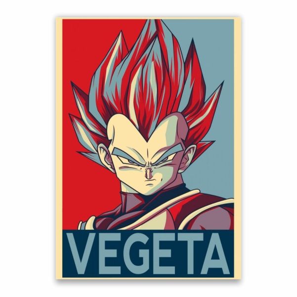 Vegeta Poster - A1 | Shop Today. Get it Tomorrow! | takealot.com