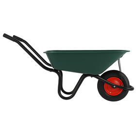 Wheelbarrow C-Pan with Pneumatic Wheel - Heavy Duty Steel Tray | Shop ...