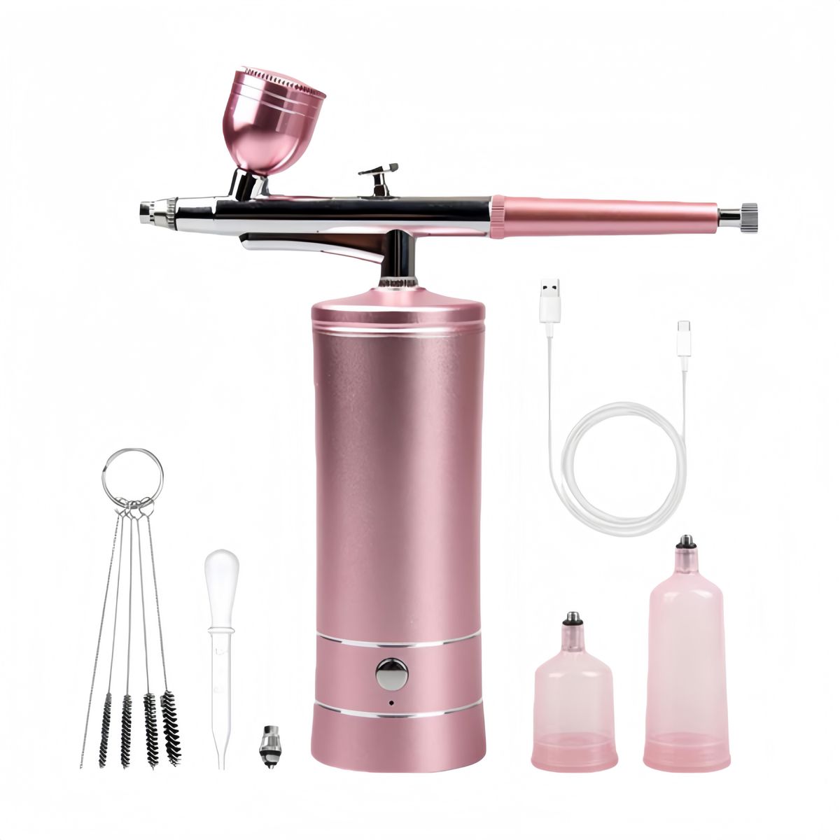 Electric Spray Gun Air Compressor Kit, for Beauty, Nail Art, Painting ...