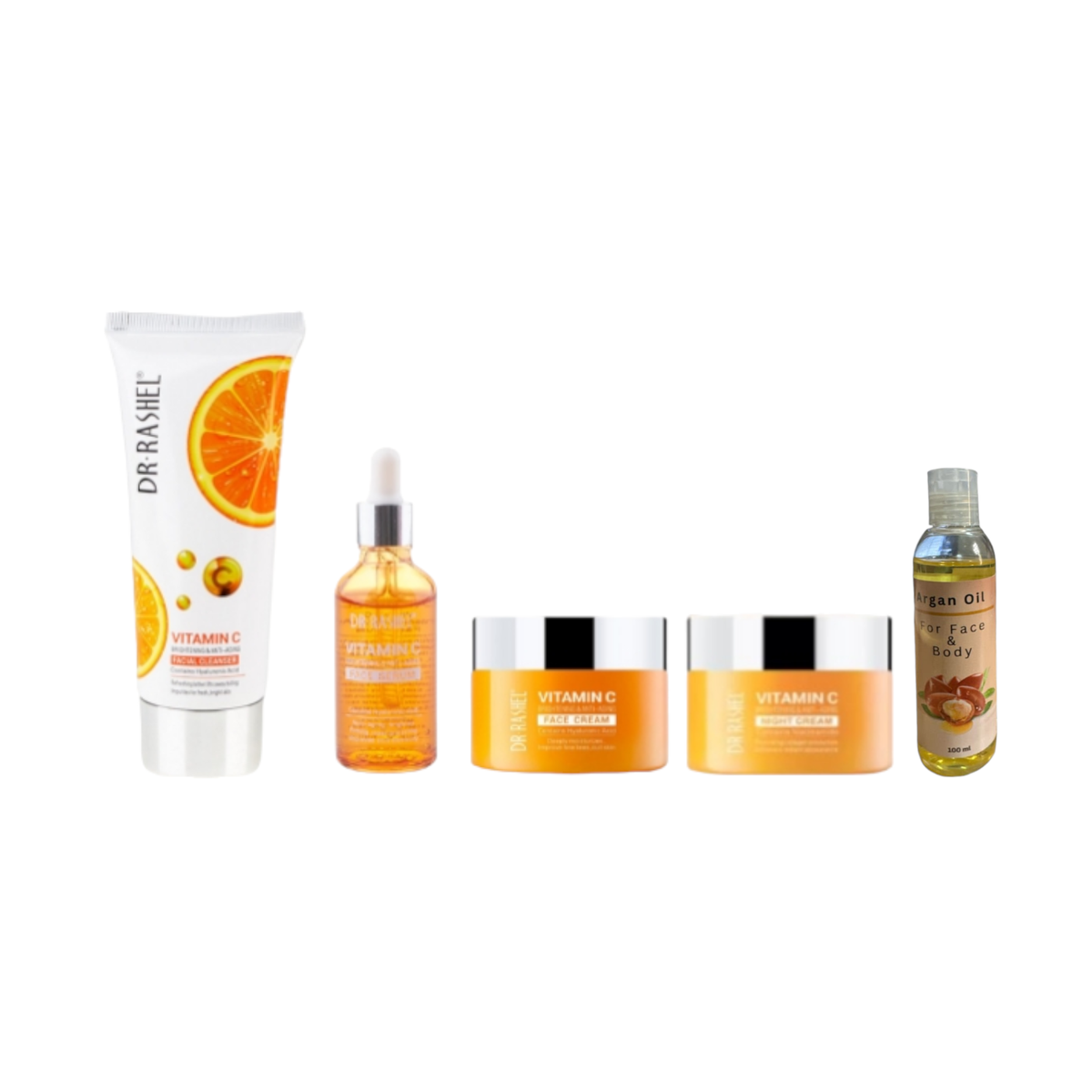 Dr Rashel Vitamin C Daily Care Facial Set With Argan Oil Shop Today Get It Tomorrow