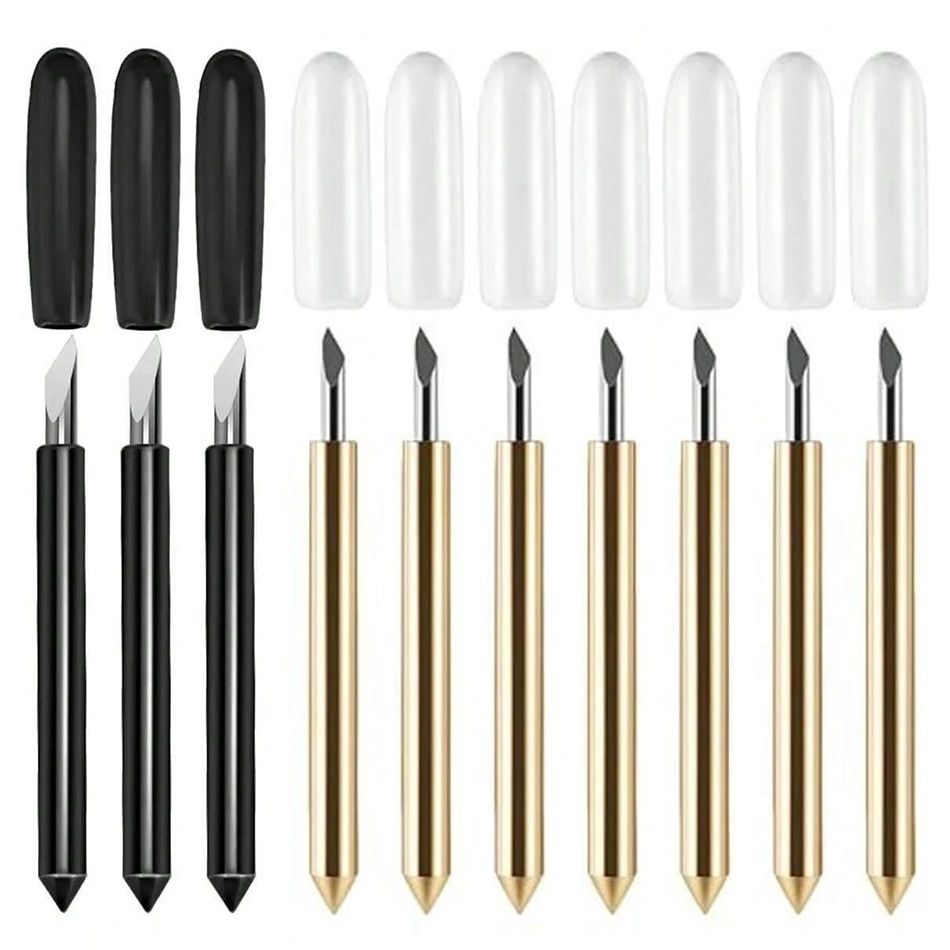 7 Fine Point Blades and 3 Deep Point Blades for Cricut Explore Air ...