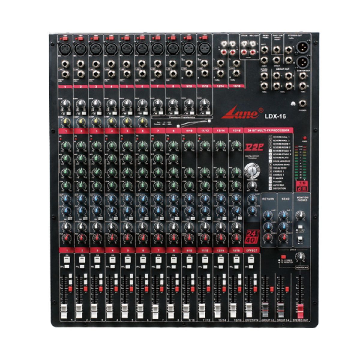 Lane LDX-16 - 16 Channel Mixer | Shop Today. Get it Tomorrow ...