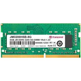 Transcend DDR4 RAM Laptop- DDR4-3200 SO-DIMM JetRam- 8GB RAM Laptop ...
