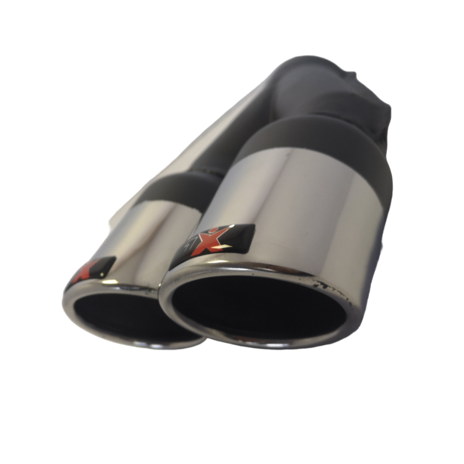 Twin Staggered Exhaust Suitable For Polo 6 GTI style | Shop Today. Get ...