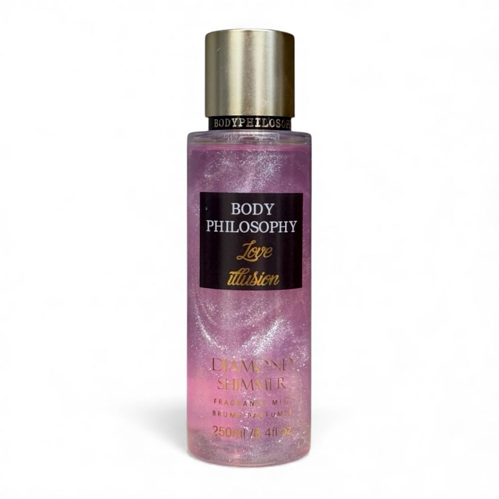 Body Philosophy Love Illusion Diamond Shimmer Frangrance Body Mist ...