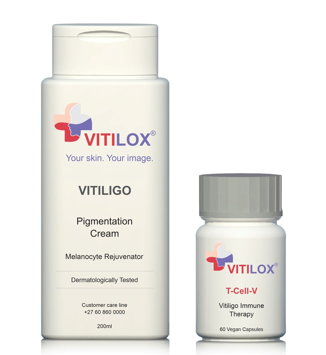 Vitiligo Vitilox Pigmentation Cream & Vitilox T-Cell-V Immune Therapy ...