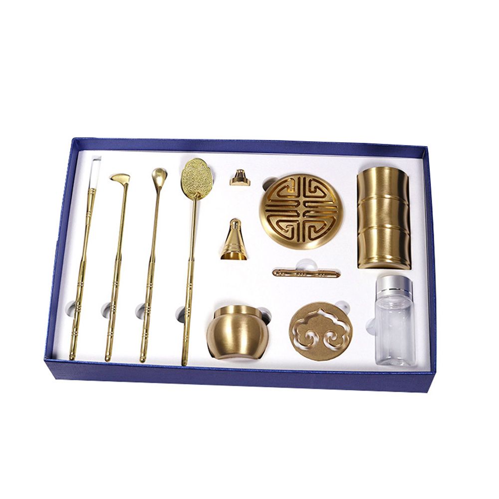 11 Pieces Incense Making Kit DIY Backflow Tower Incense Cone Mold Tool ...