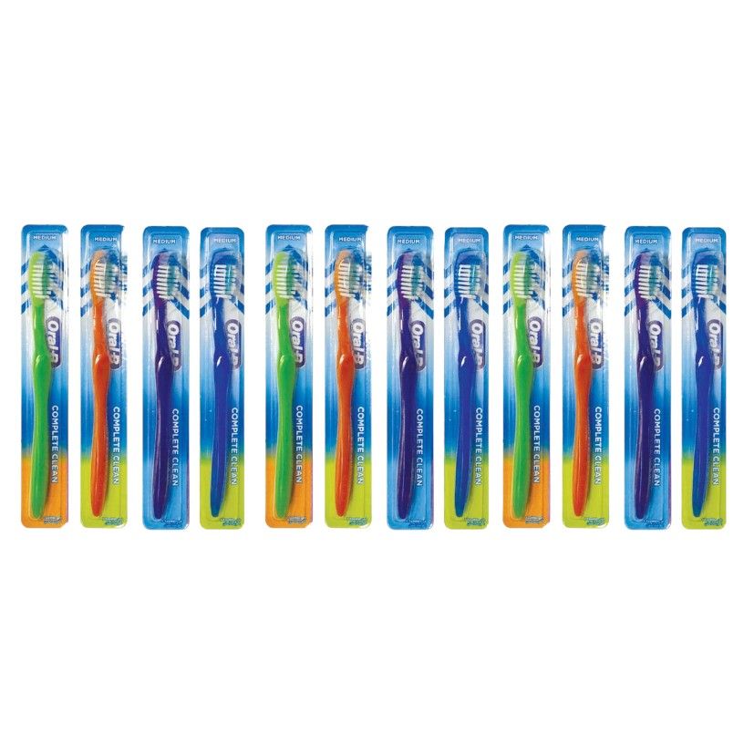 Oral-B Complete Clean Toothbrushes - 12-Pack | Shop Today. Get it ...
