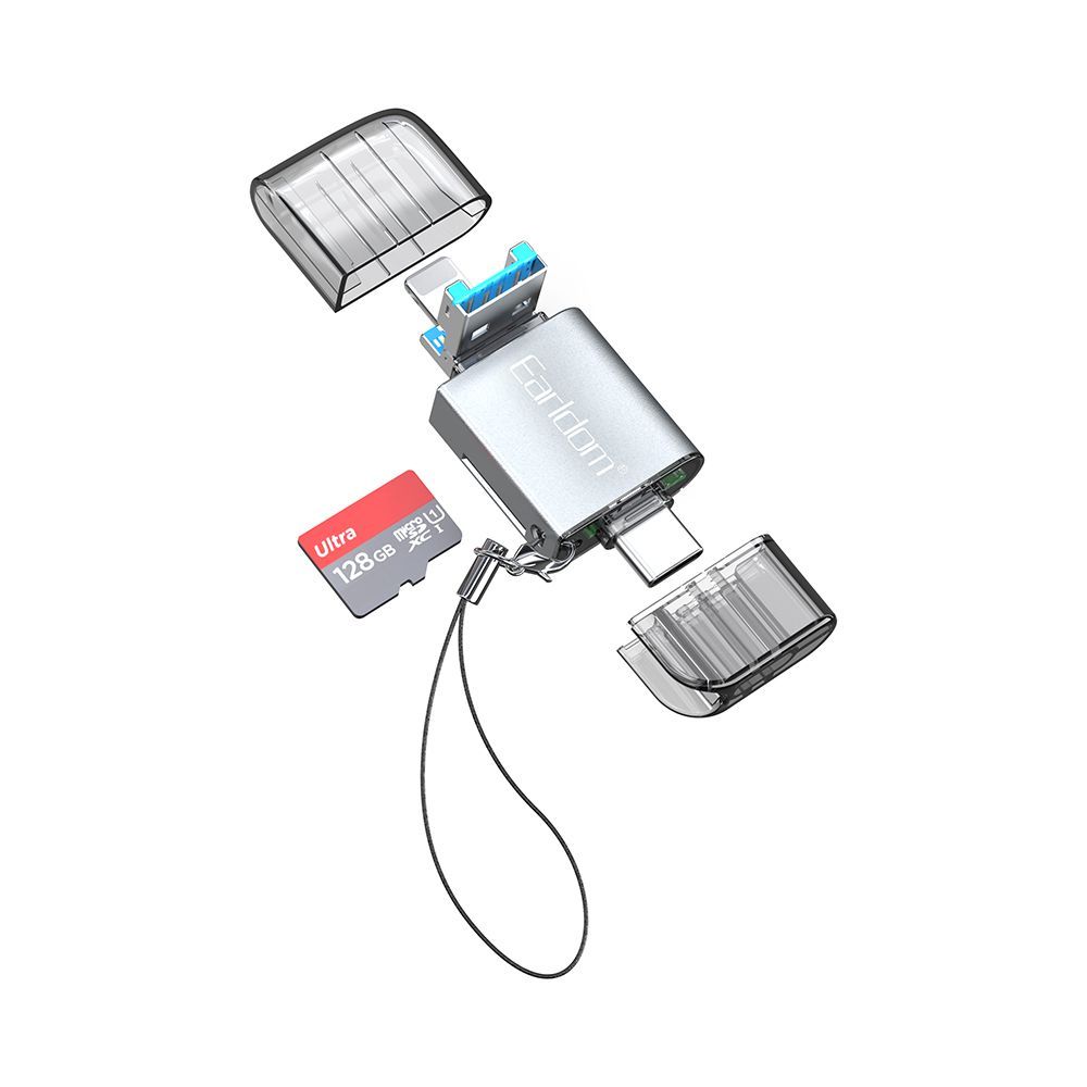 4-in-1 Mini Aluminium Earldom Card Reader ET-OT82 | Shop Today. Get it ...