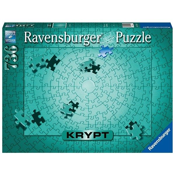 Ravensburger Krypt Metallic Mint 736 Piece Puzzle | Shop Today. Get it Tomorrow! | takealot.com