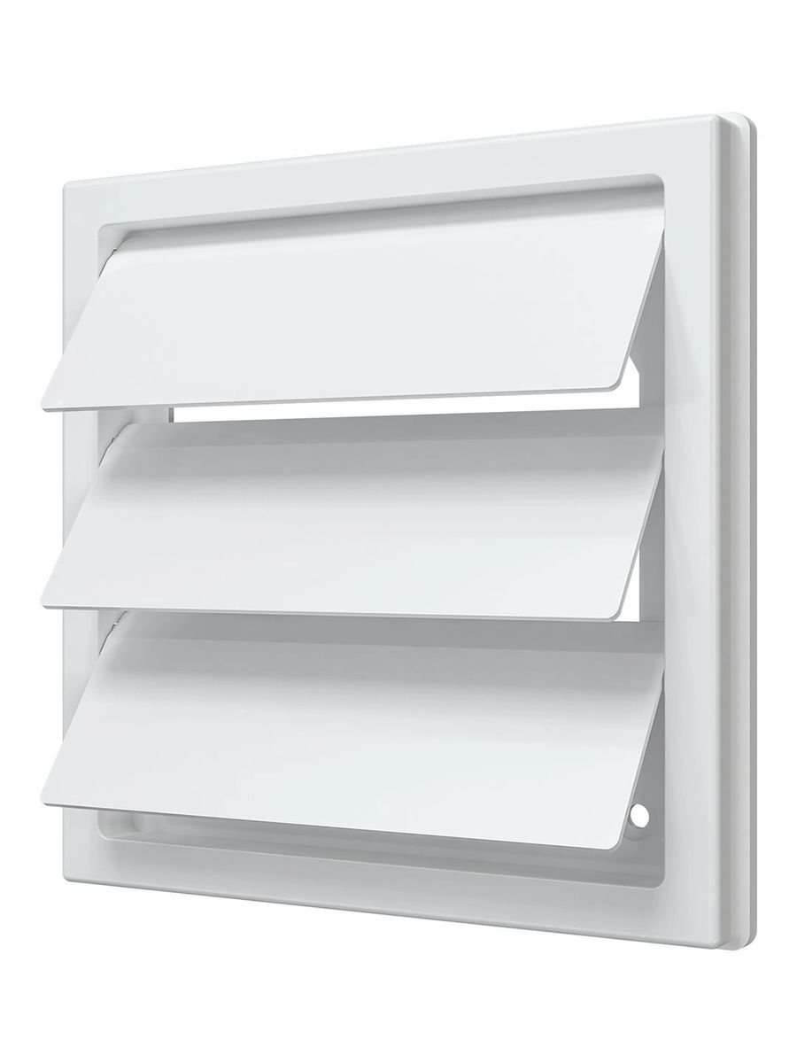 Ventilation gravity louvre grille fan shutter 150mm White | Shop Today ...
