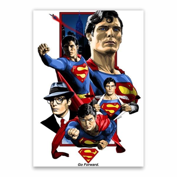 Superman Go Forward Poster - A1 | Shop Today. Get it Tomorrow ...
