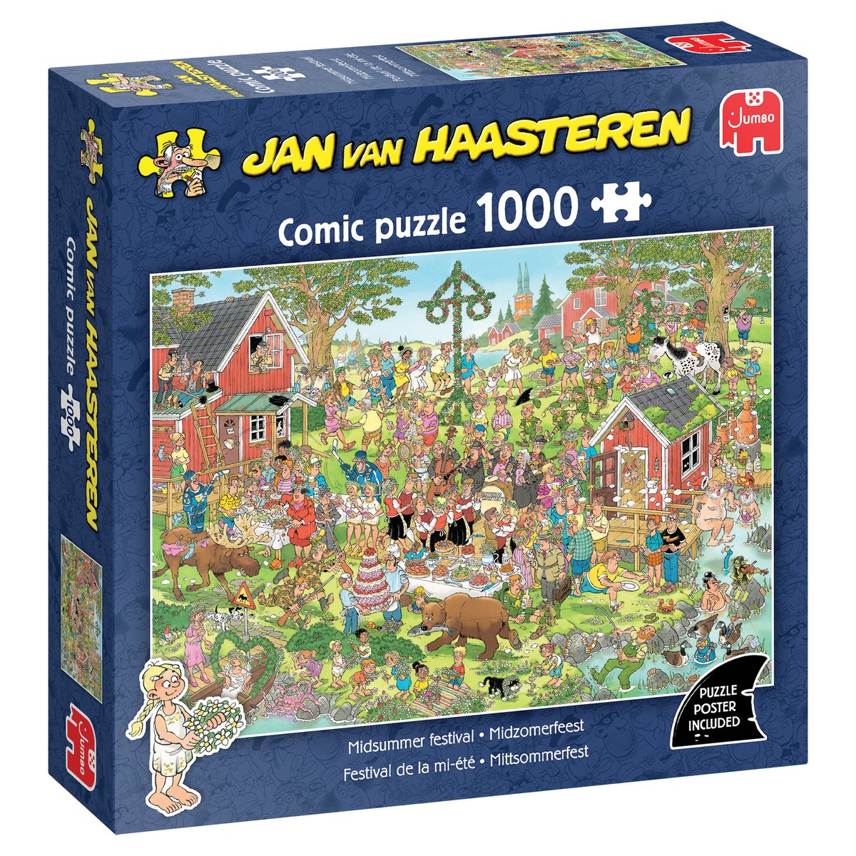 Jumbo Jan van Haasteren - Midsummer Festival Puzzle - 1000 Pieces ...