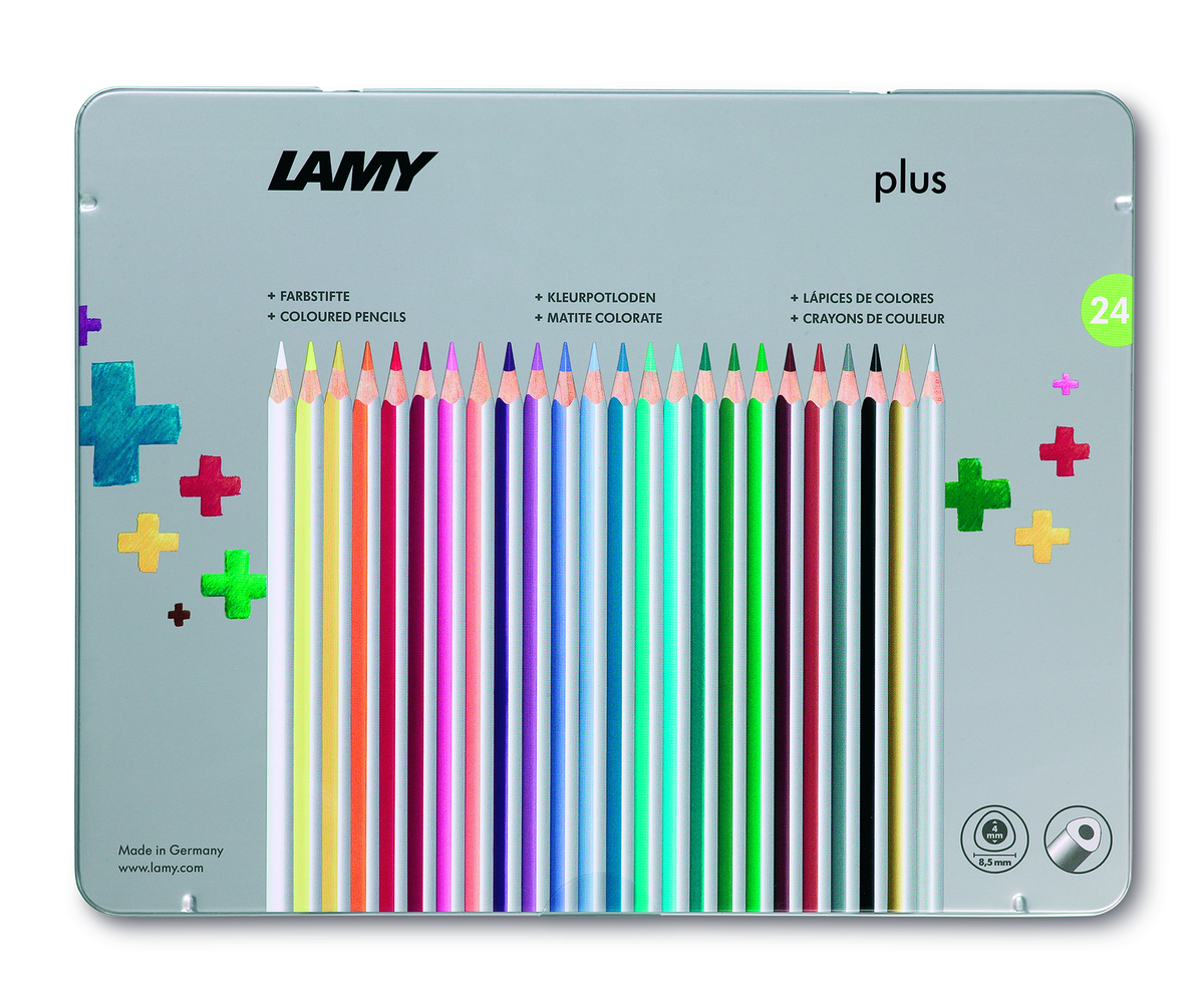 Lamy Plus Colour Pencils Metal Box 24 Pc | Shop Today. Get it Tomorrow ...
