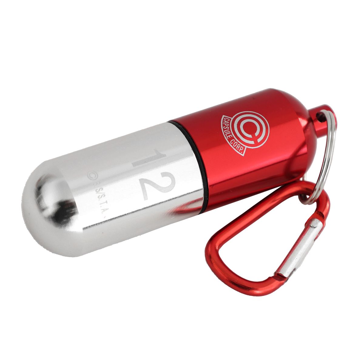 DashQ Waterproof Pill Box Key Ring - Sealed Metal Medicine Storage ...