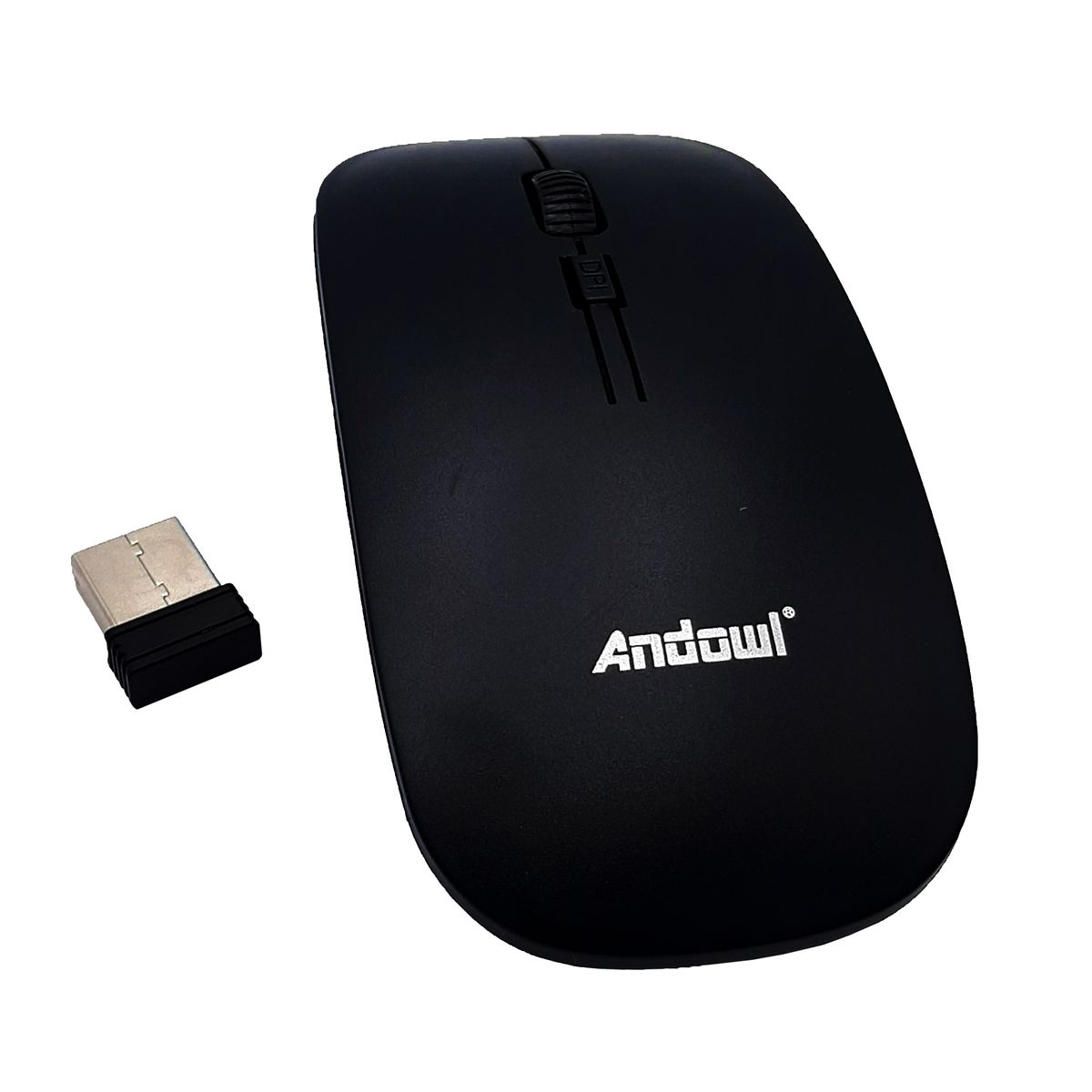 Andowl Slim Wireless Mouse with Adjustable DPI | Shop Today. Get it ...