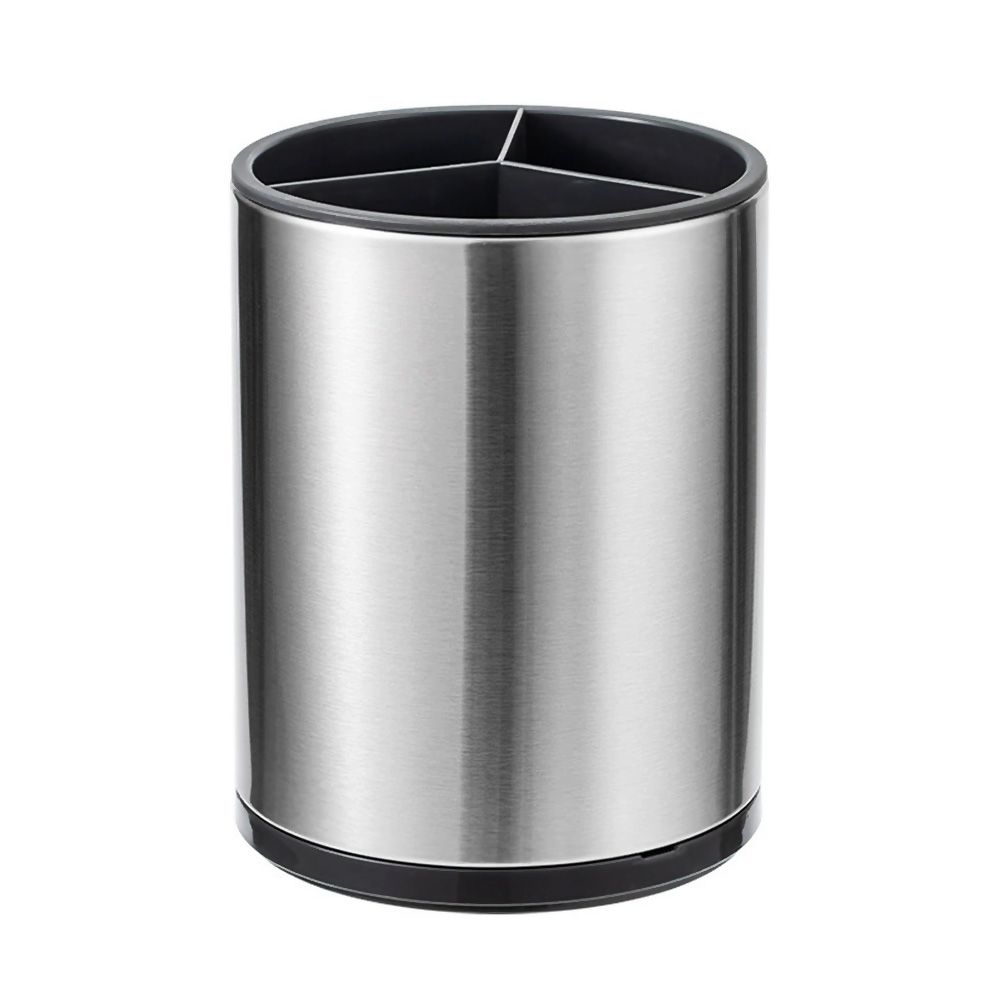 360 Rotating Stainless Steel Kitchen Utensil Holder & Organizer for ...