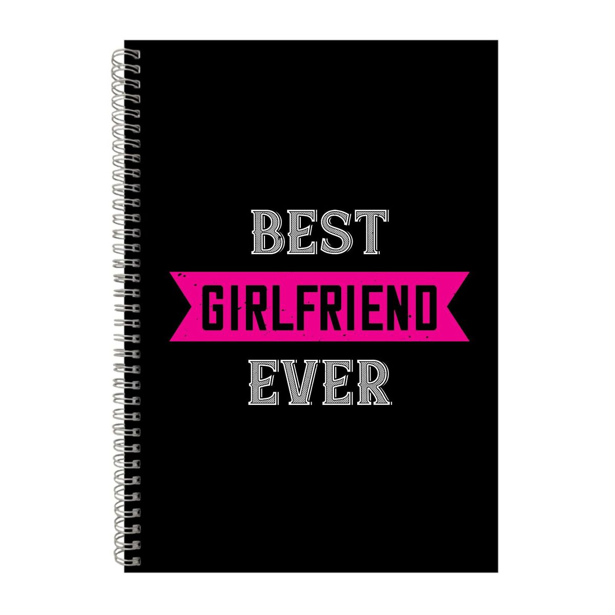 Best Girlfriend Ever Notebook Valentine's Day Gift Idea A4 Notepad 159 ...