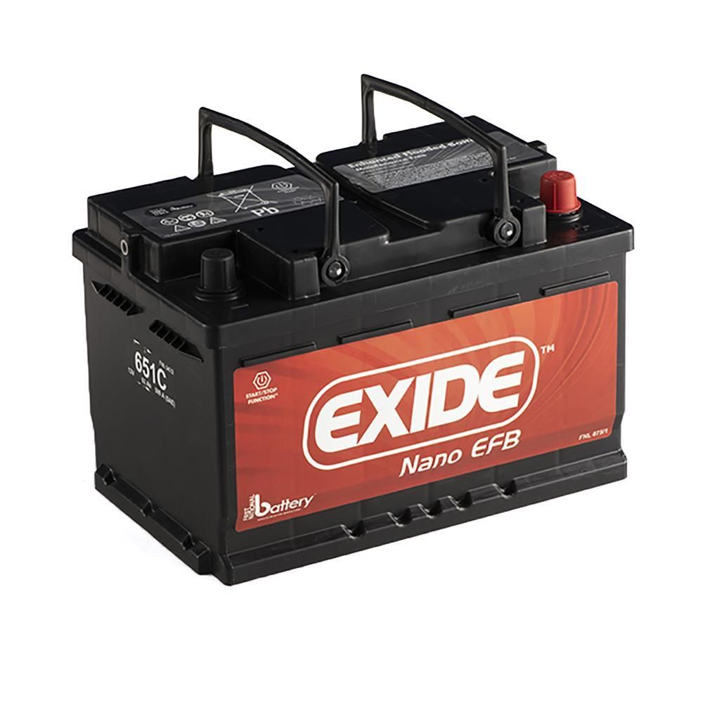 Exide 12V Car Battery - 651 | Shop Today. Get it Tomorrow! | takealot.com