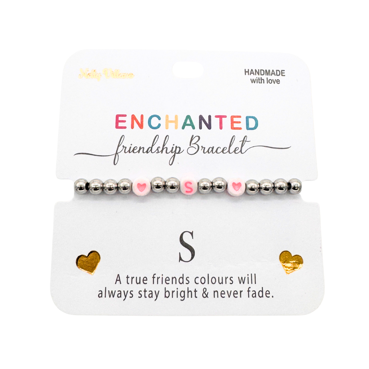 Enchanted Friendship Bracelet - Letter S | Shop Today. Get it Tomorrow ...