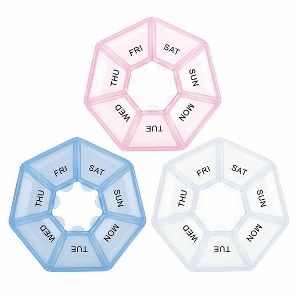 Set of 3 - 7 Day Medication Case Organisers | Shop Today. Get it ...