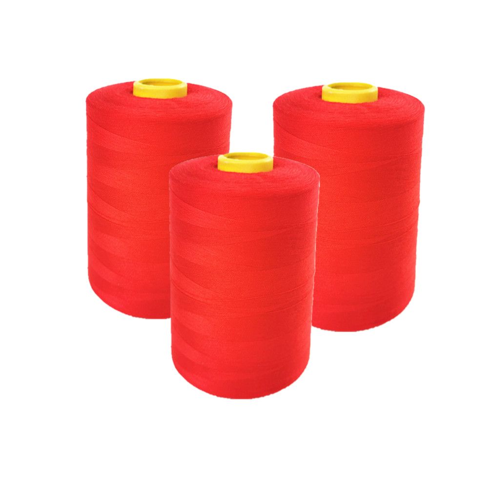 3 x Cotton Thread Sewing Thread Reel String For Sewing Machine 3000m ...