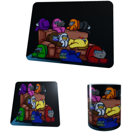 Among Us - Imposter - Coffee Mug, Coaster and Mouse Pad Combo | Shop ...