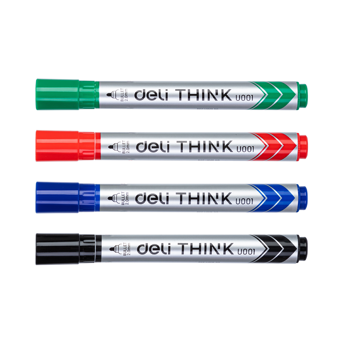 DELI 3Card of 12Pcs Whiteboard Marker 2.0mm Bullet Tip- Erasable Ink ...